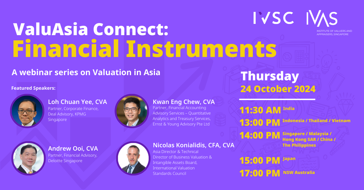 ValuAsia Connect Webinar Series: Financial Instruments - International ...
